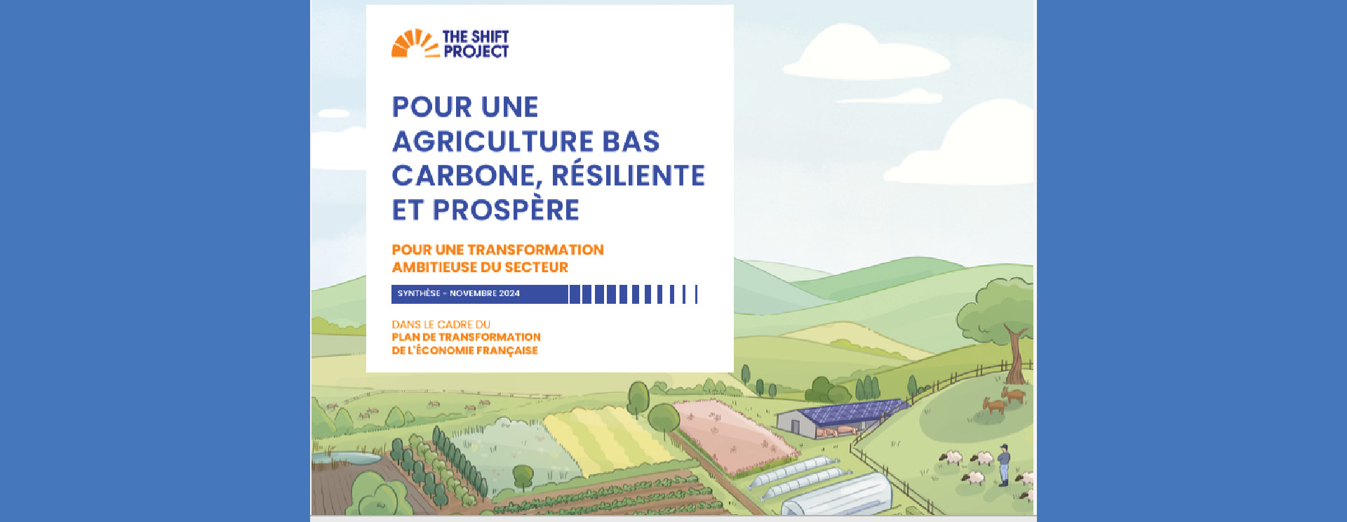 Les propositions du Shift Project pour résoudre l’équation alimentation ...